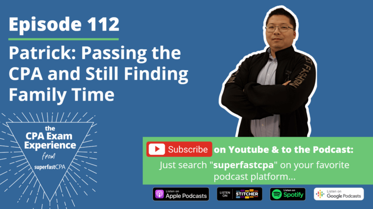 Patrick: Passing the CPA and Still Finding Family Time