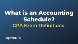What is an Accounting Schedule? – SuperfastCPA CPA Review