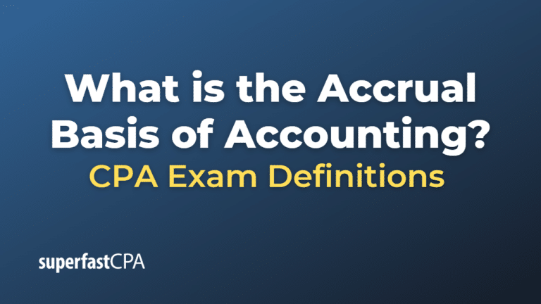 What is the Accrual Basis of Accounting? – SuperfastCPA CPA Review