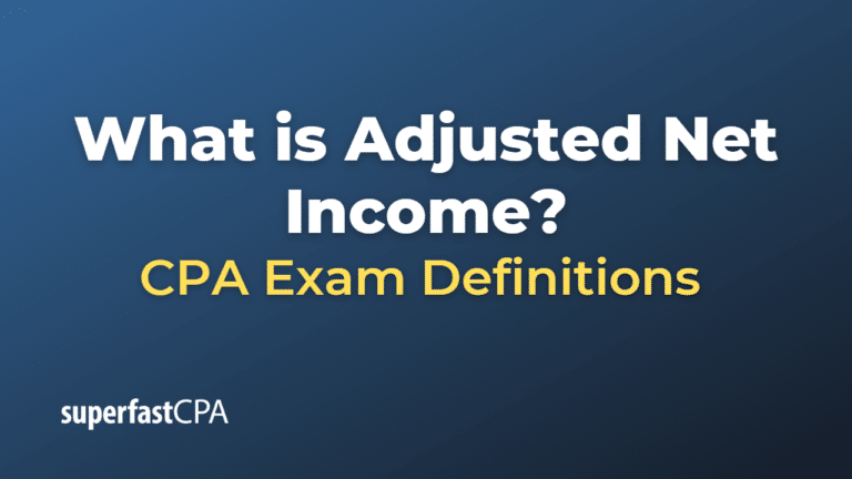 What is Adjusted Net Income? – SuperfastCPA CPA Review