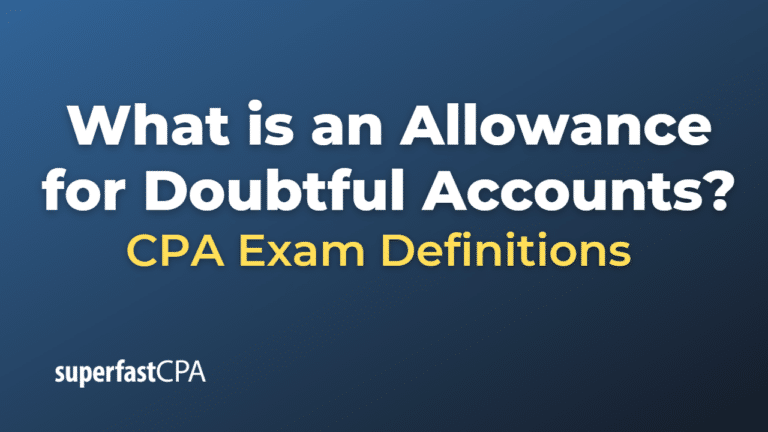 What is an Allowance for Doubtful Accounts? – SuperfastCPA CPA Review