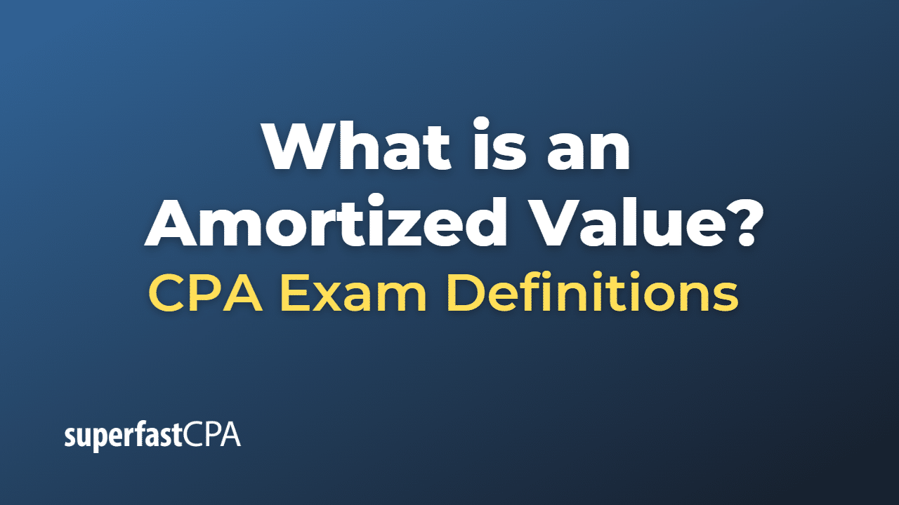What is an Amortized Value? – SuperfastCPA CPA Review