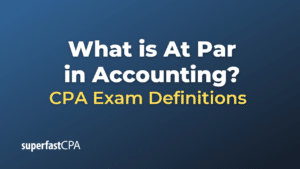 What is At Par in Accounting?