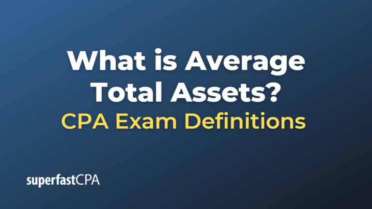 What is Average Total Assets? – SuperfastCPA CPA Review