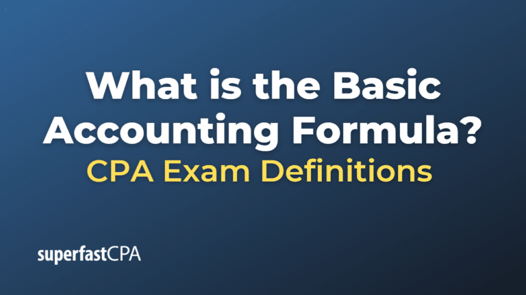 What is the Basic Accounting Formula? – SuperfastCPA CPA Review