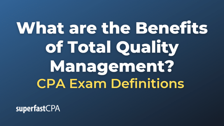 What are the Benefits of Total Quality Management? – SuperfastCPA CPA ...