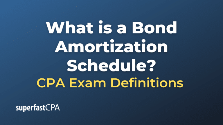 What is a Bond Amortization Schedule? – SuperfastCPA CPA Review