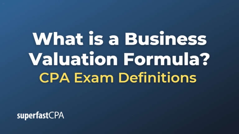 What is a Business Valuation Formula? – SuperfastCPA CPA Review