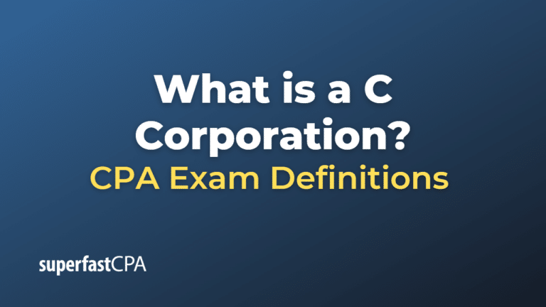 What is a C Corporation?