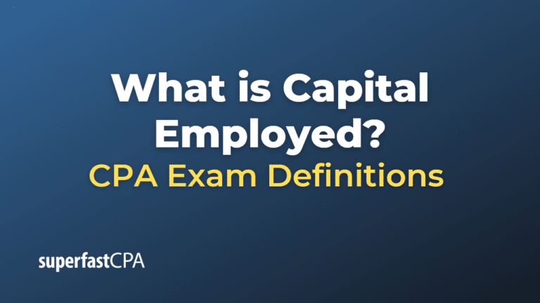What is Capital Employed? – SuperfastCPA CPA Review