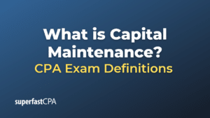 What is Capital Maintenance? – SuperfastCPA CPA Review