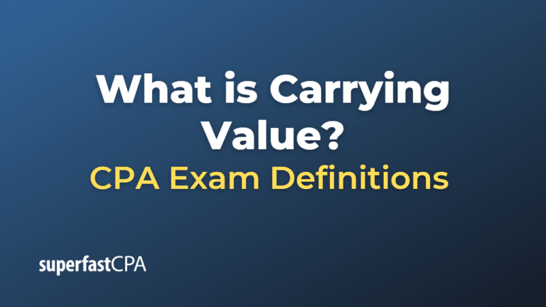 What is Carrying Value? – SuperfastCPA CPA Review