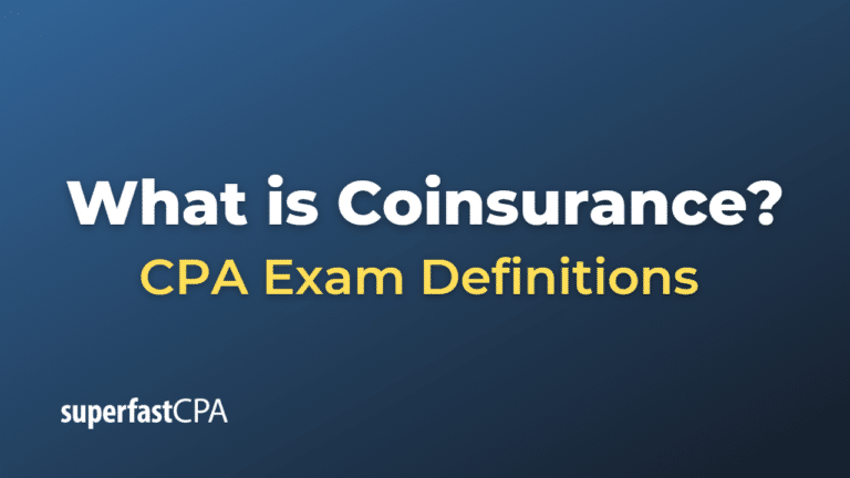 What is Coinsurance? – SuperfastCPA CPA Review