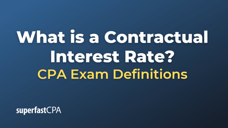 What is a Contractual Interest Rate? – SuperfastCPA CPA Review
