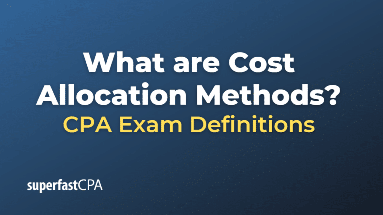 What are Cost Allocation Methods? – SuperfastCPA CPA Review