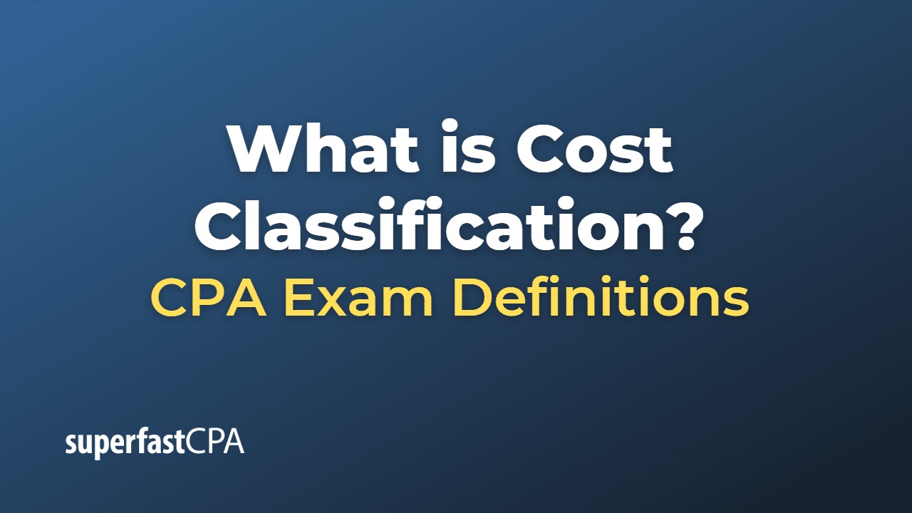 What Is Cost Classification By Function At Andrea Lawrence Blog