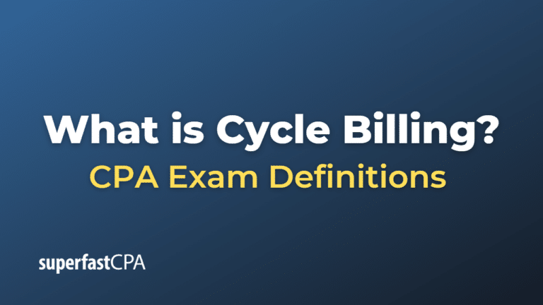 What is Cycle Billing? – SuperfastCPA CPA Review