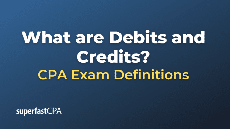 What are Debits and Credits? – SuperfastCPA CPA Review