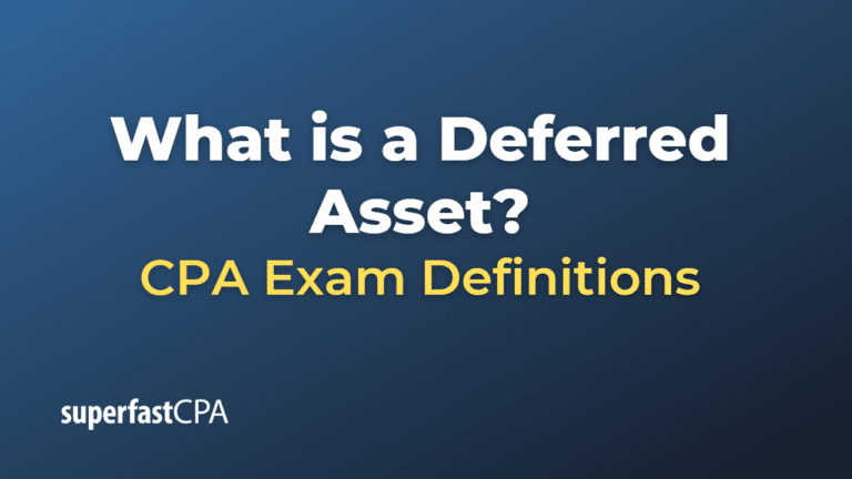 What is a Deferred Asset? – SuperfastCPA CPA Review