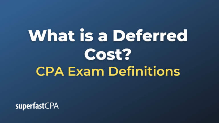 What is a Deferred Cost? – SuperfastCPA CPA Review