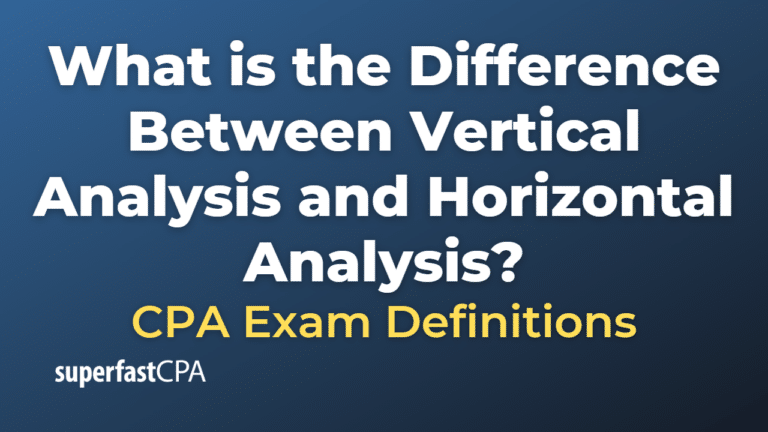 What Is The Difference Between Vertical Analysis And Horizontal 3873