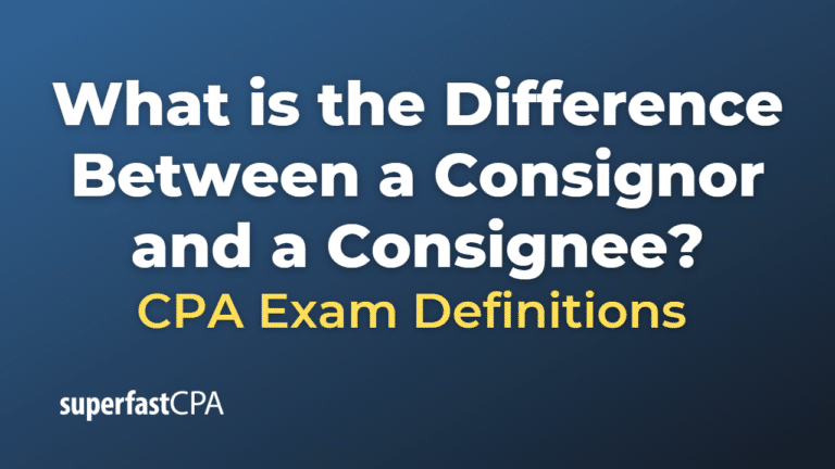 What is the Difference Between a Consignor and a Consignee ...
