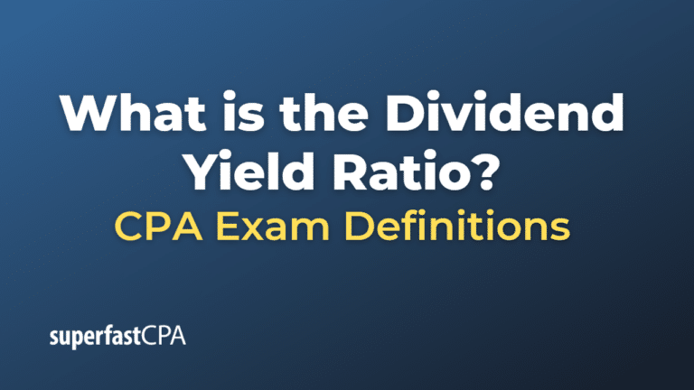 What is the Dividend Yield Ratio? – SuperfastCPA CPA Review