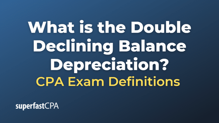 What is the Double Declining Balance Depreciation? – SuperfastCPA CPA ...