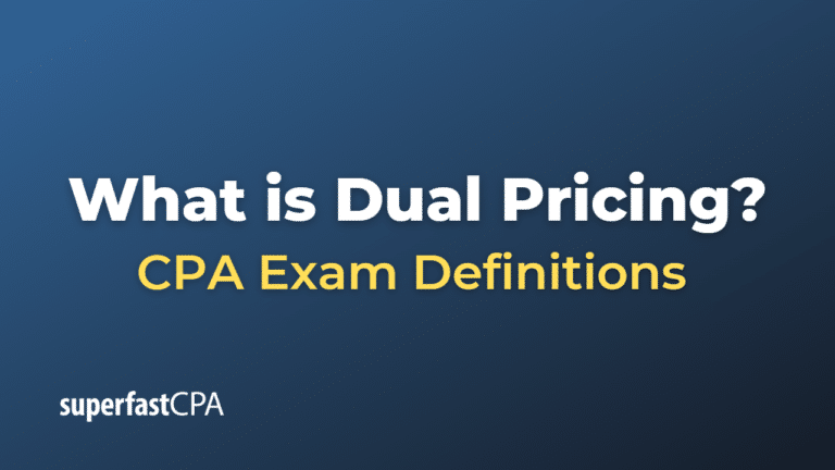 What is Dual Pricing? – SuperfastCPA CPA Review