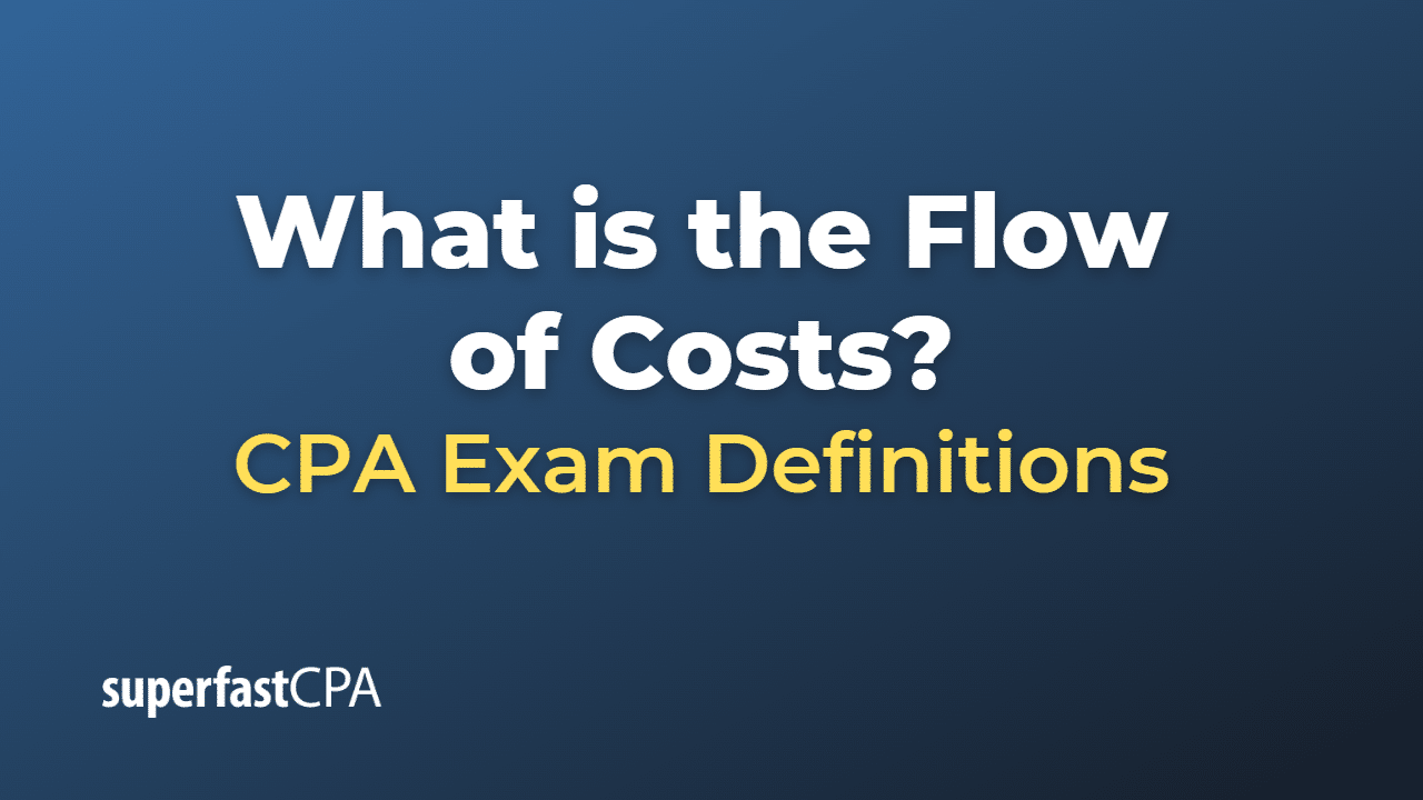 What is the Flow of Costs? – SuperfastCPA CPA Review