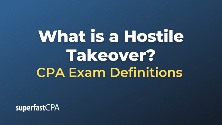 What is a Hostile Takeover? – SuperfastCPA CPA Review