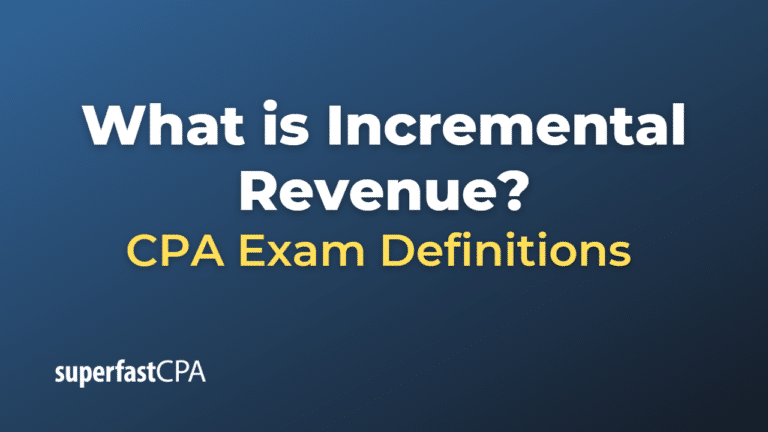 What is Incremental Revenue? – SuperfastCPA CPA Review