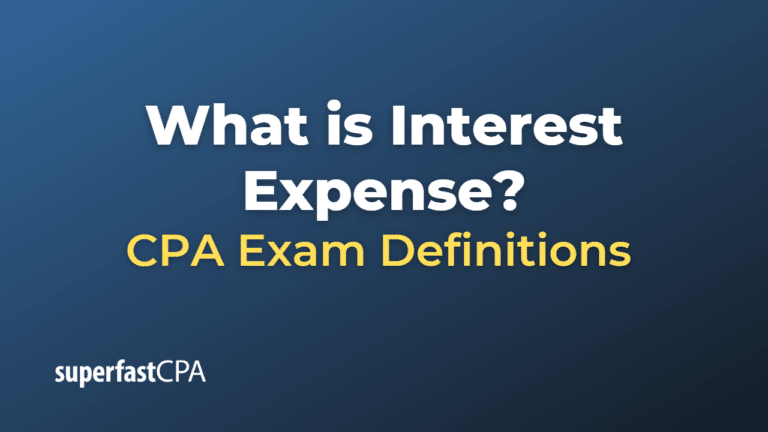What is Interest Expense? – SuperfastCPA CPA Review