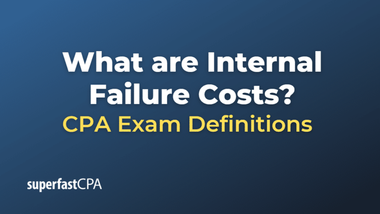 What are Internal Failure Costs? – SuperfastCPA CPA Review
