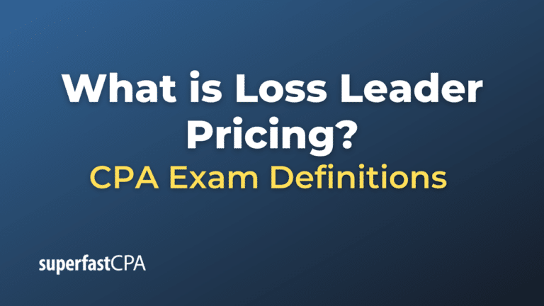 What is Loss Leader Pricing? – SuperfastCPA CPA Review