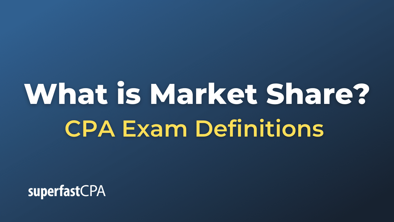 What is Market Share? – SuperfastCPA CPA Review