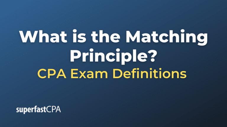 What is the Matching Principle? – SuperfastCPA CPA Review