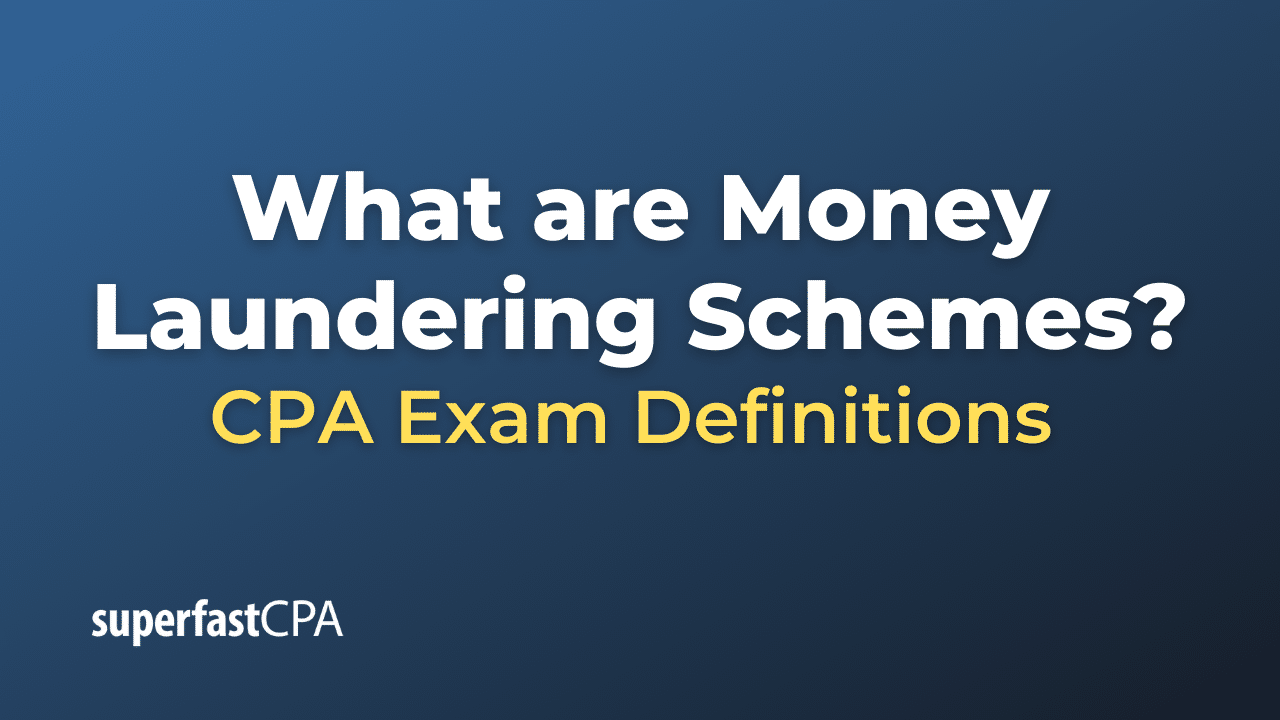 What are Money Laundering Schemes? – SuperfastCPA CPA Review