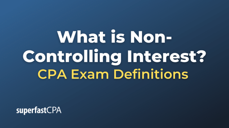 What is Non-Controlling Interest? – SuperfastCPA CPA Review
