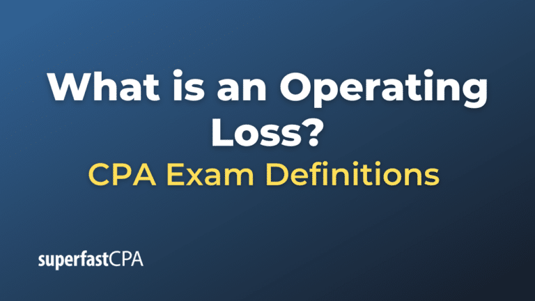 What is an Operating Loss? – SuperfastCPA CPA Review