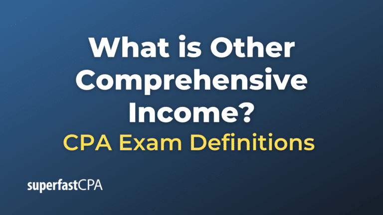 What is Other Comprehensive Income? – SuperfastCPA CPA Review