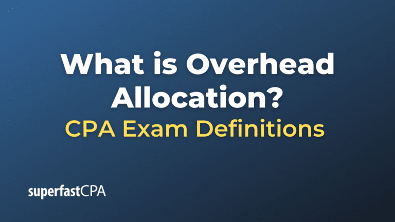What is Overhead Allocation? – SuperfastCPA CPA Review