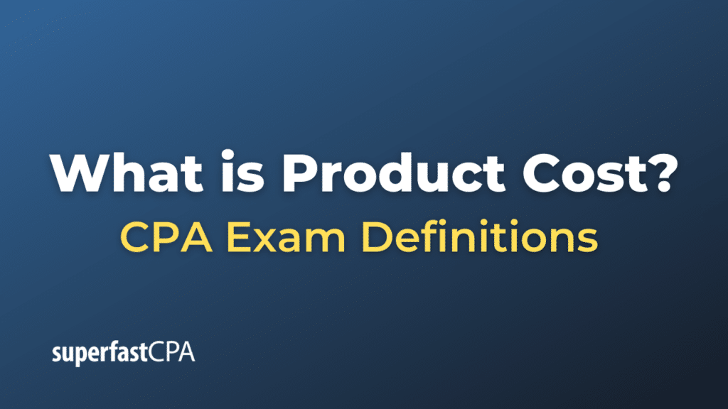What Is Product Cost What Is Product Cost