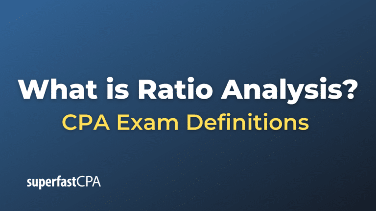 What is Ratio Analysis? – SuperfastCPA CPA Review
