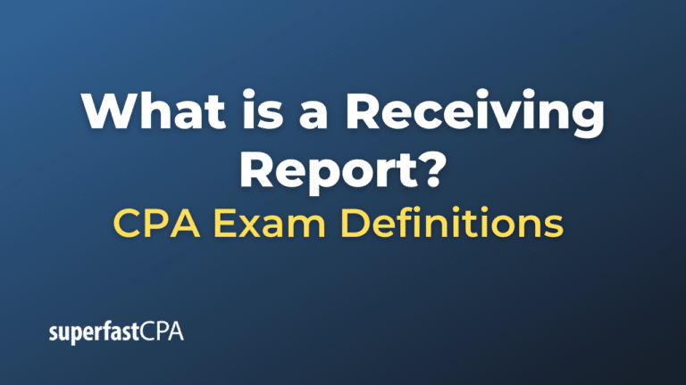 What is a Receiving Report? – SuperfastCPA CPA Review