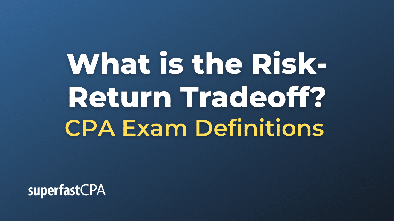 What is the Risk-Return Tradeoff? – SuperfastCPA CPA Review
