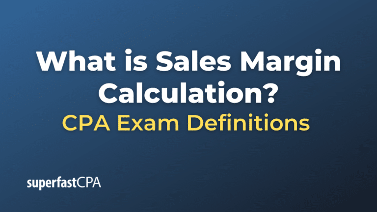 What is Sales Margin Calculation? – SuperfastCPA CPA Review