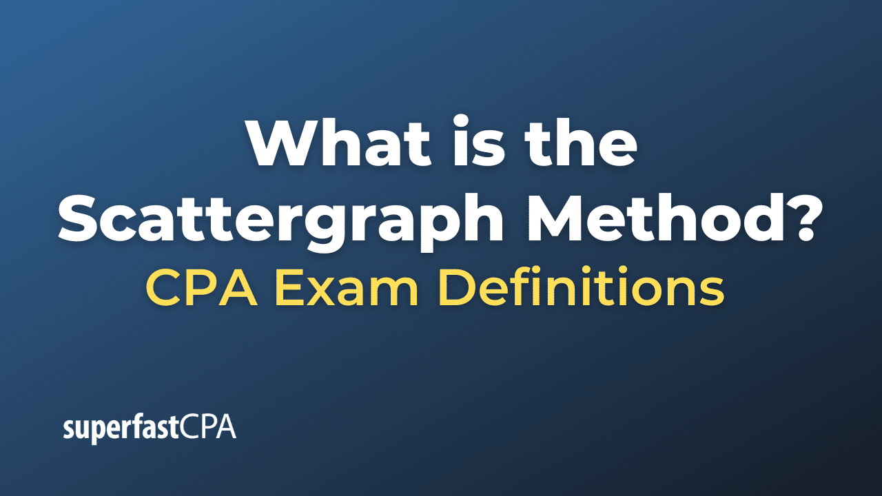 What is the Scattergraph Method? – SuperfastCPA CPA Review What is the Scattergraph Method? – SuperfastCPA CPA Review