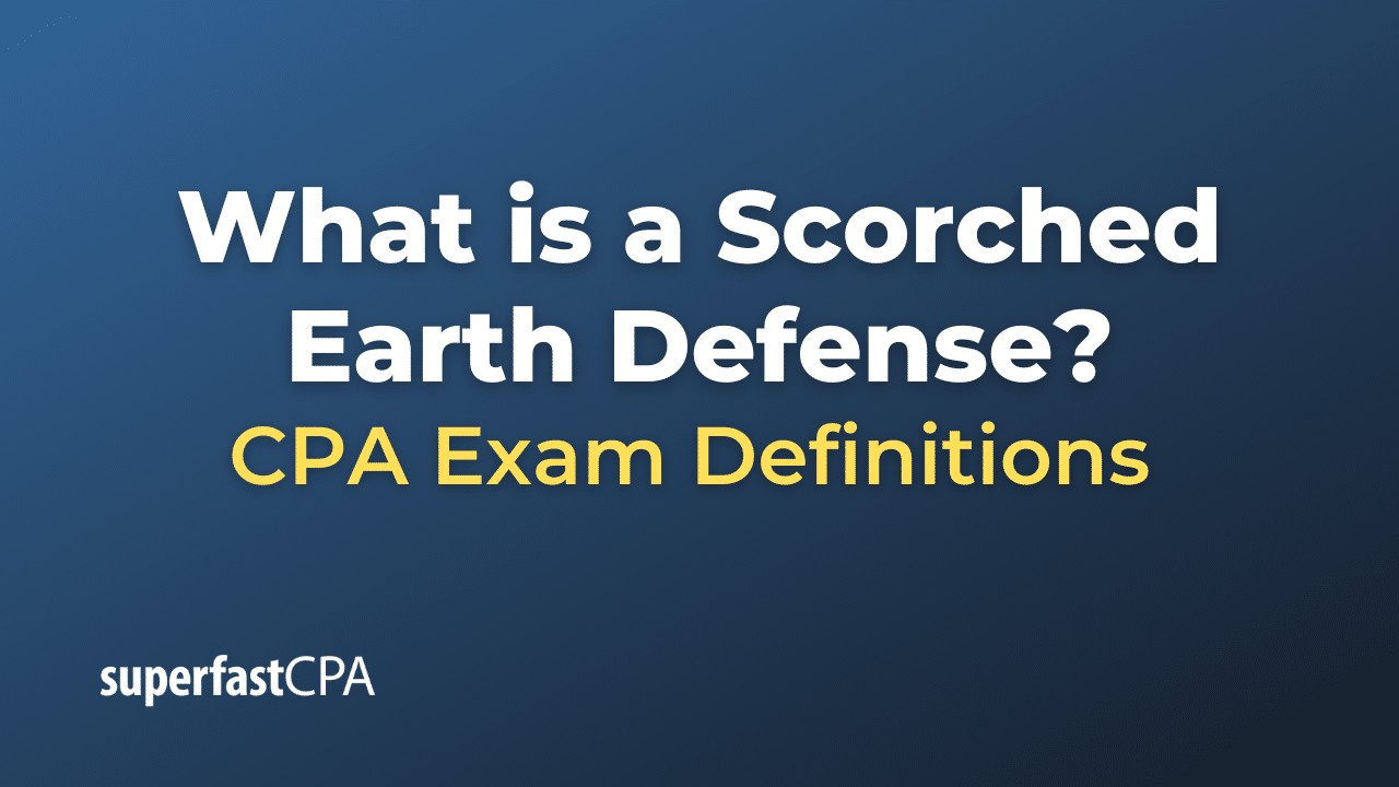 What is a Scorched Earth Defense? – SuperfastCPA CPA Review