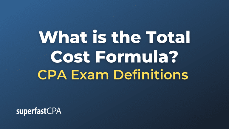 What is the Total Cost Formula? – SuperfastCPA CPA Review
